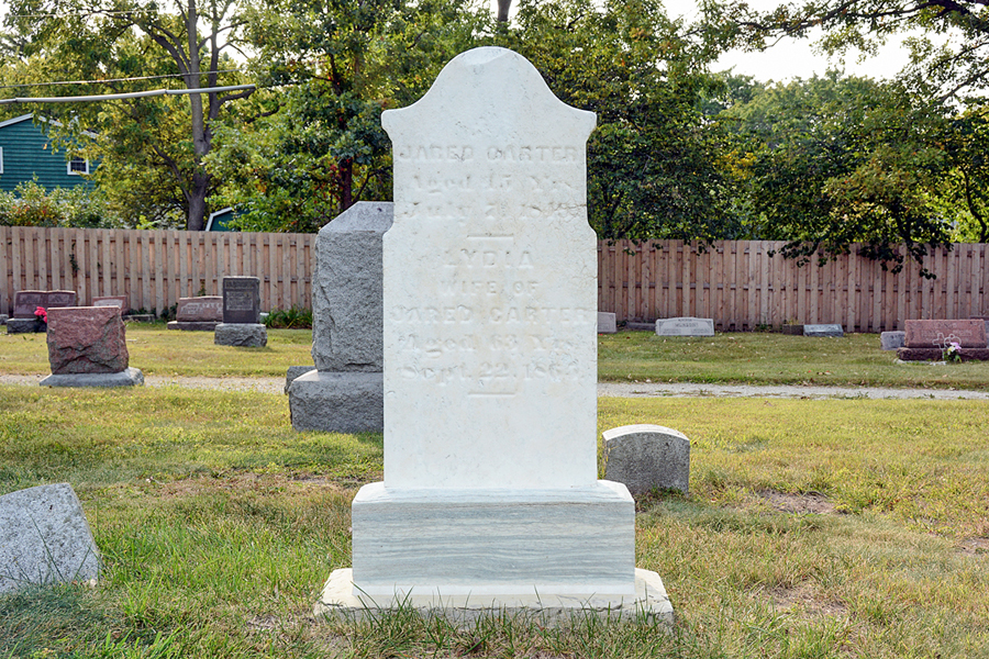 Grave of Jared Carter | Book of Mormon Central